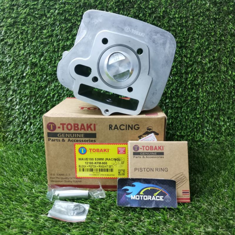 TOBAKI RACING BLOCK COMPLETE SET EX5 DREAM / WAVE100 50MM / 53MM / 54MM ...