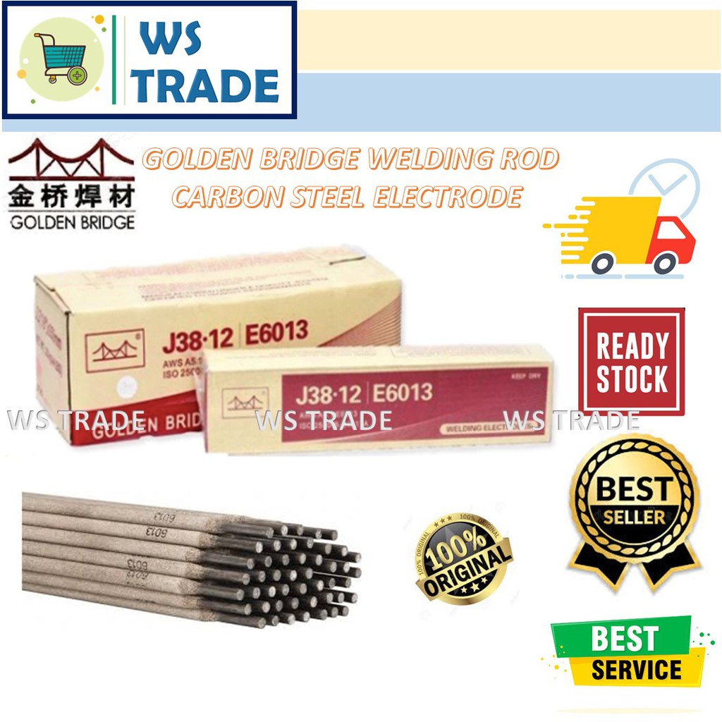 100% Original GOLDEN BRIDGE Welding Rod / Welding Electrodes E6013 2 ...