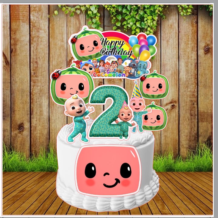 Cocomelon Cake Topper 013 | Shopee Malaysia