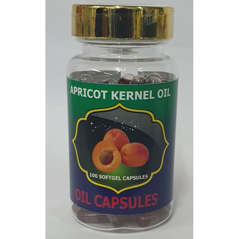 💢💢 APRICOT KERNEL OIL 100 SOFTGEL CAPSULES💯💯 | Shopee Malaysia