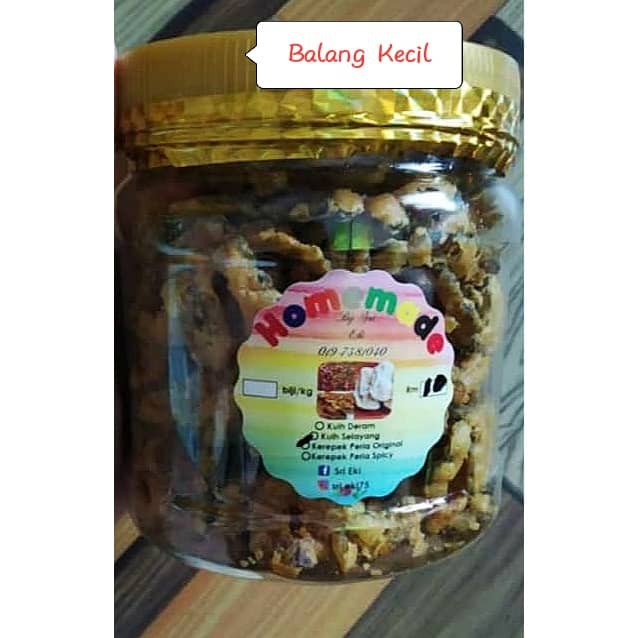 🍃 KEREPEK PERIA CRISPY 🍃 BALANG KECIL @ BALANG BESAR 💕 ORIGINAL I SPICY ...