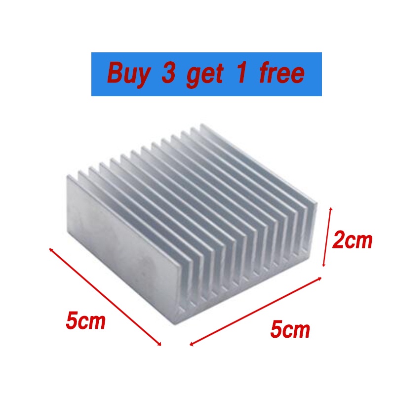 [free shipping] Aluminium Heatsink Heat Sink 50*50*20mm Motherboard ...
