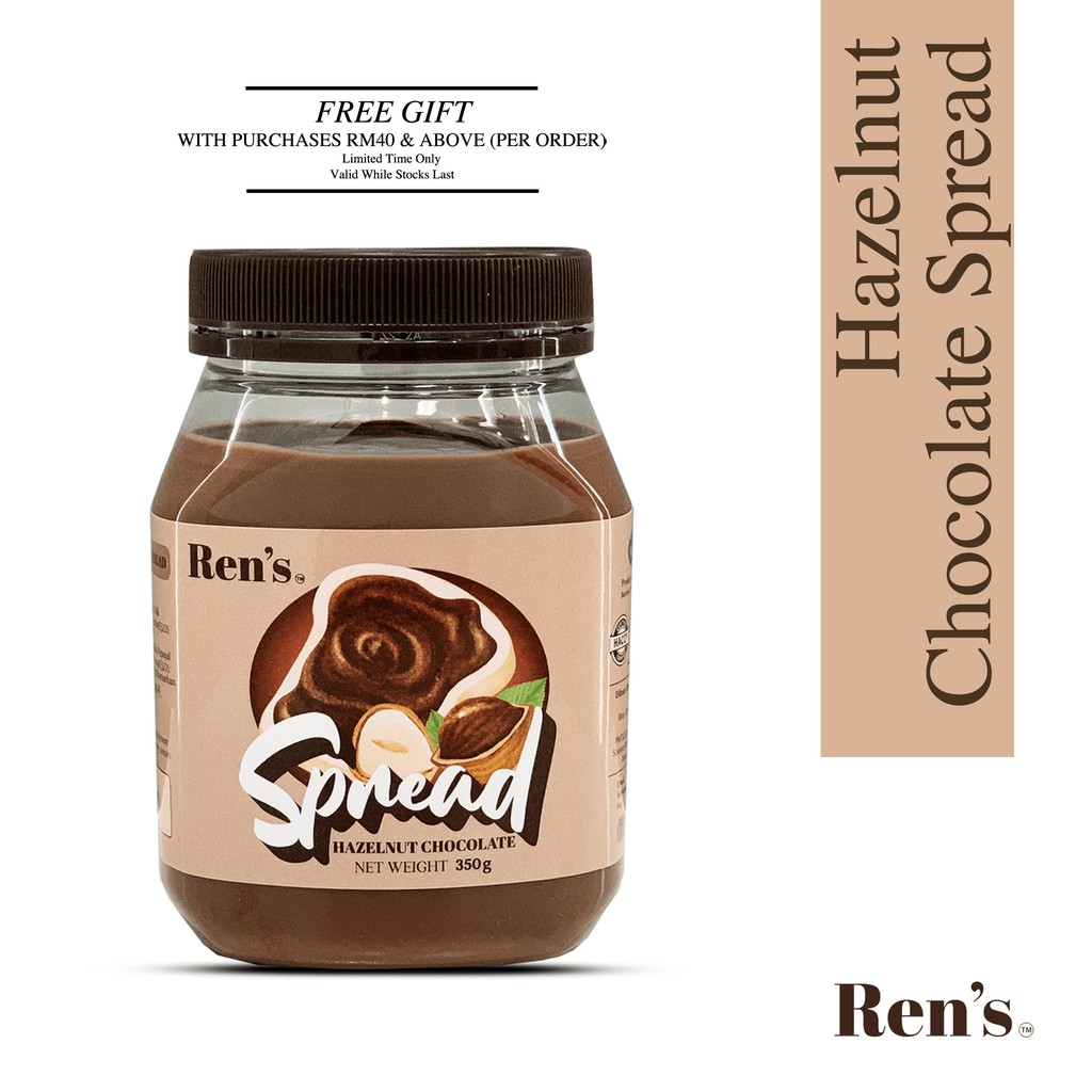 REN'S Hazelnut Chocolate Spread [350g] / Halal | Shopee Malaysia