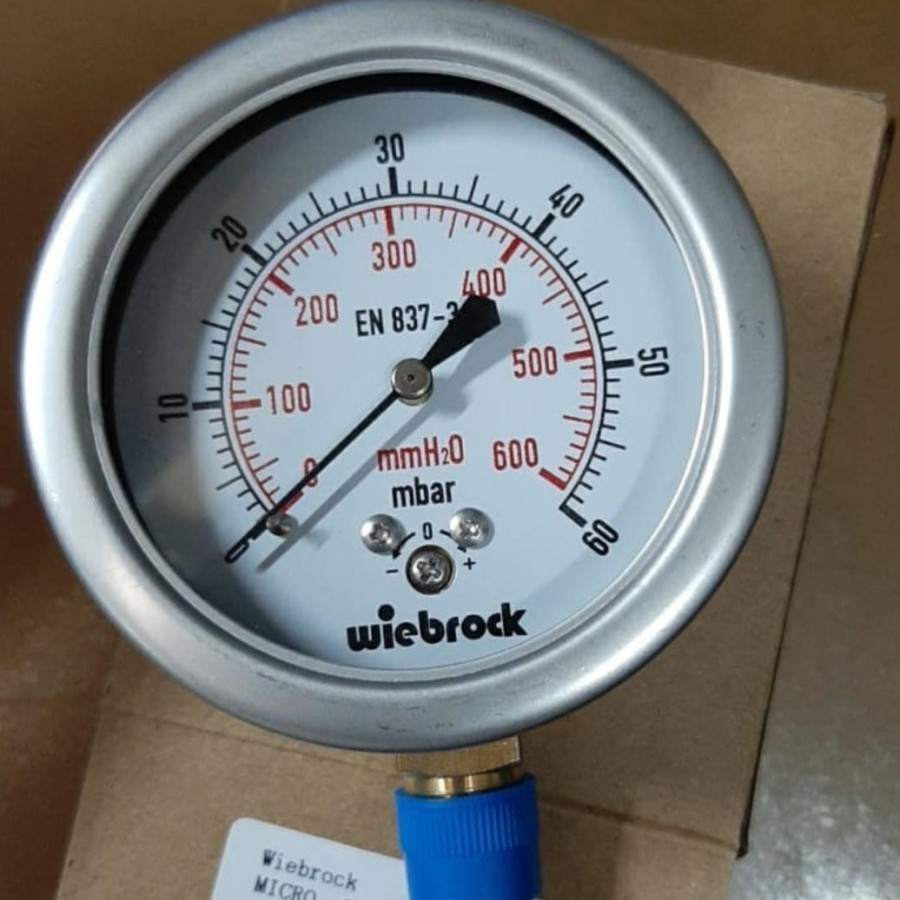Pressure Gauge Wiebrock dia 2.5" mbar low Manometer | Shopee Malaysia