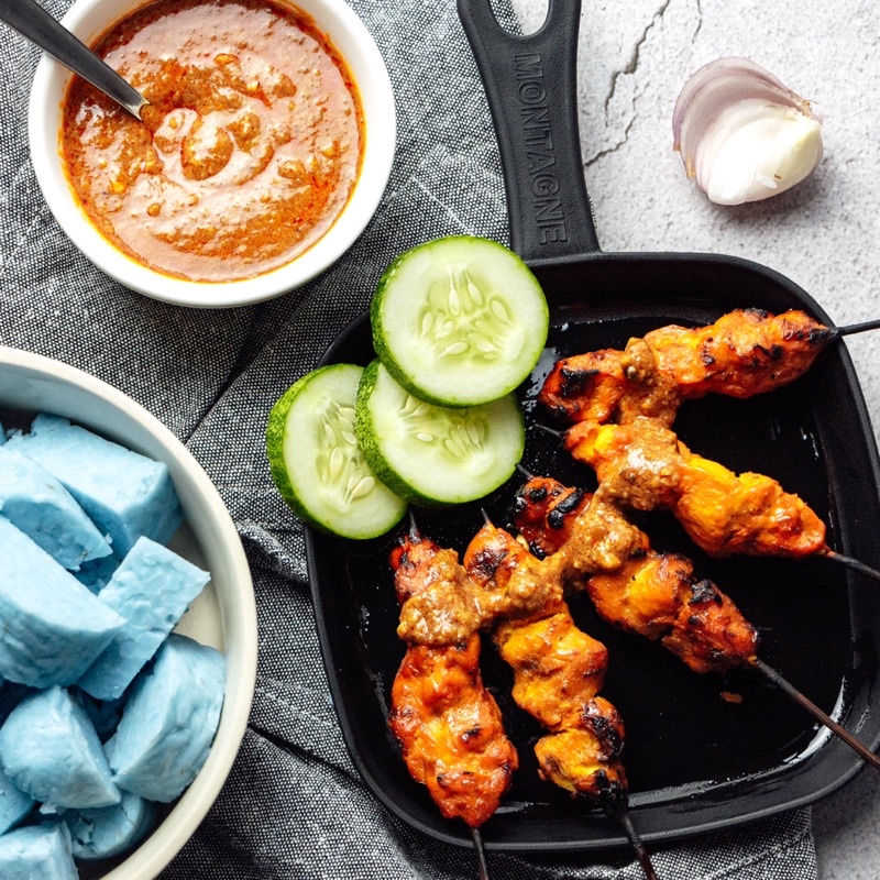 HALAL Frozen Chicken Satay (Ready-To-Eat) | Shopee Malaysia