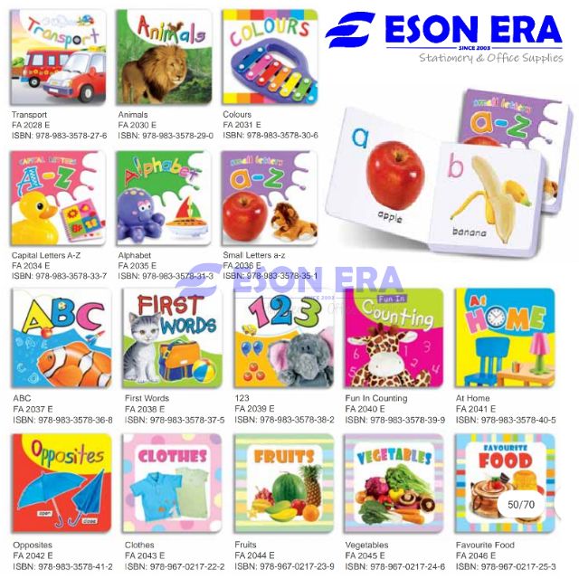 Children Educational Mini Board Book Future Ace | Shopee Malaysia