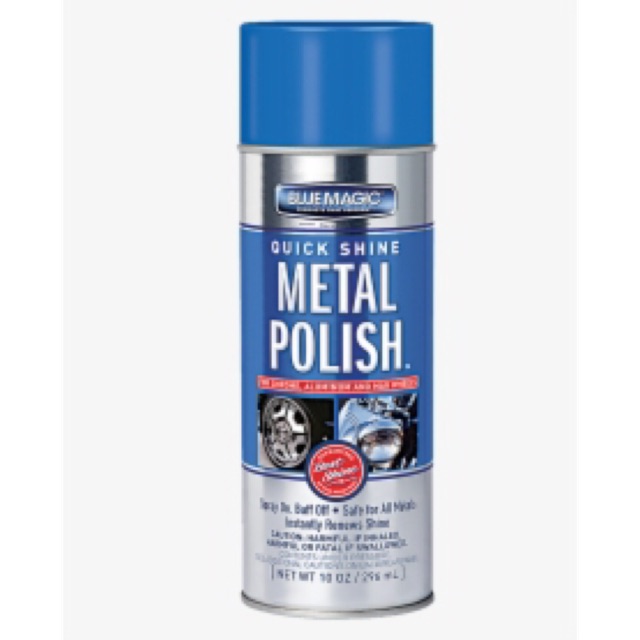 Blue Magic 230 Quick Shine Metal Polish Aerosol - 10 oz. | Shopee Malaysia