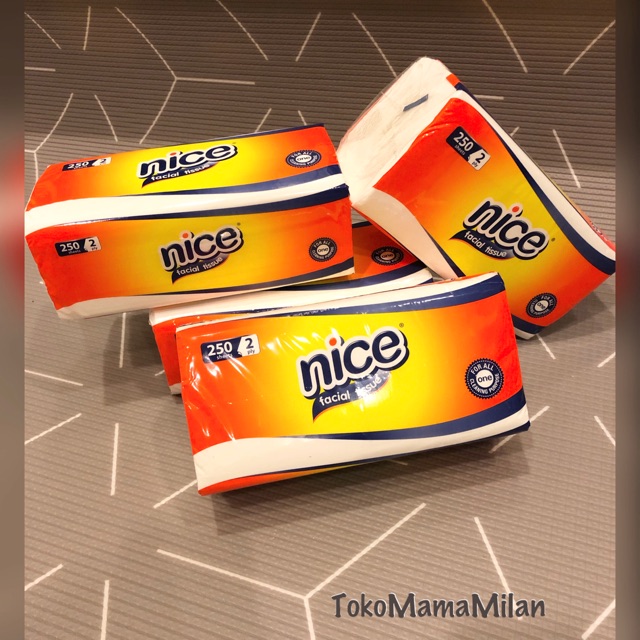 Nice Facial Tissue 250 sheets (2 ply) | Shopee Malaysia