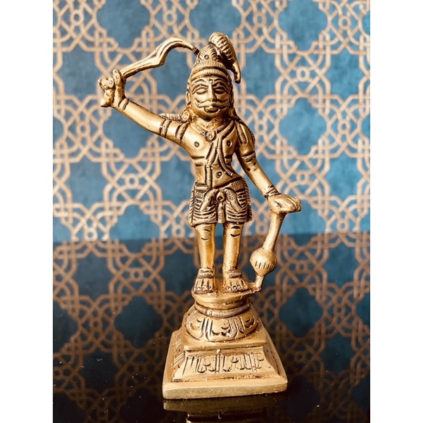 Brass Madurai veeran / Ayya / karuppar idol statue | Shopee Malaysia