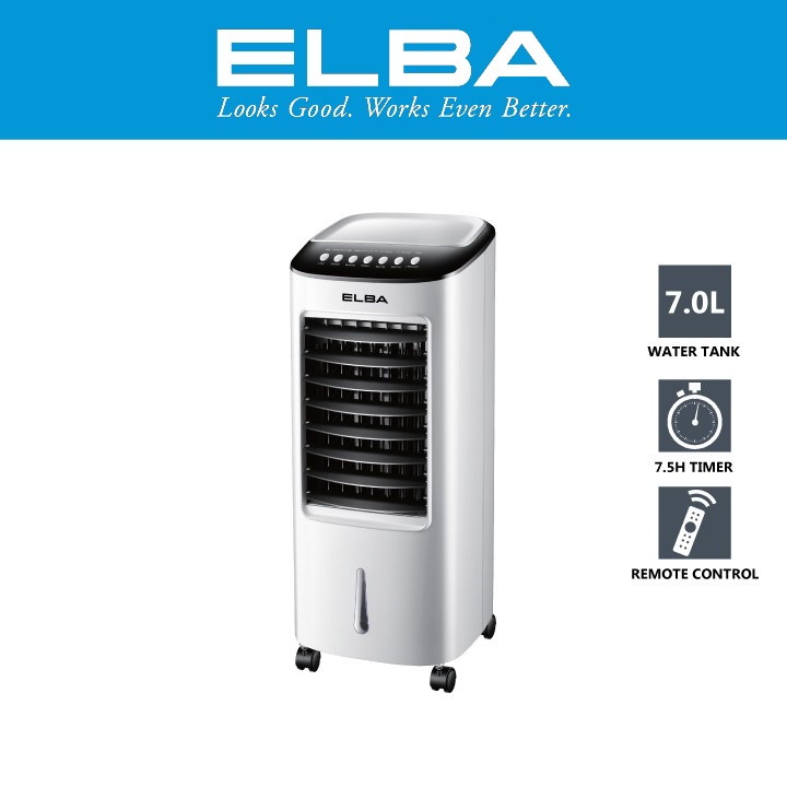 ELBA Air Cooler EAC-G6570RC(WH) - 3 Wind Modes, Remote Controller ...
