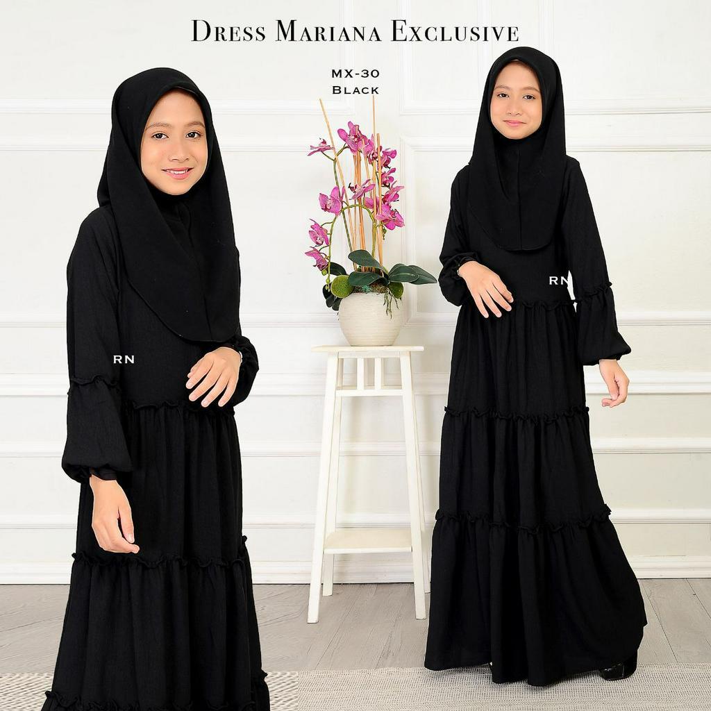 DRESS MARIANA EXCLUSIVE KIDS Dress Kanak2 Perempuan Girls Clothing ...