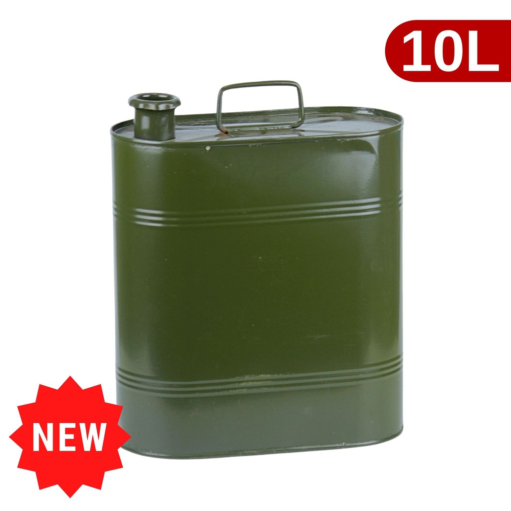 5L 10L 15L 20L 30L Metal Petrol Tank Jerry Disel Gasoline Water Oil ...