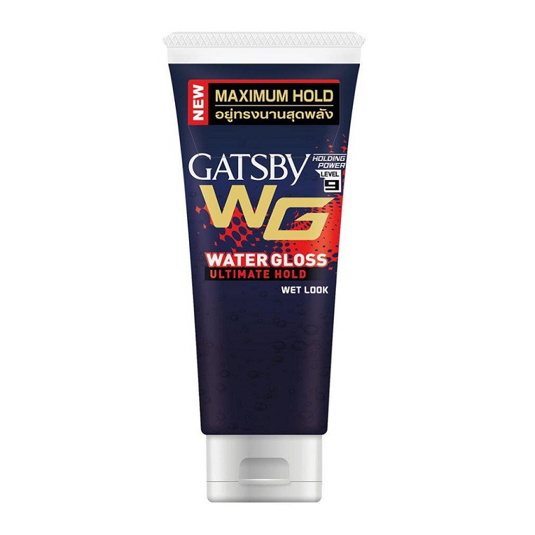 Gatsby Hair Styling Gel WG Holding Power Level 9 Water Gloss ULTIMATEHOLD Wet Look 100g. Shopee Malaysia