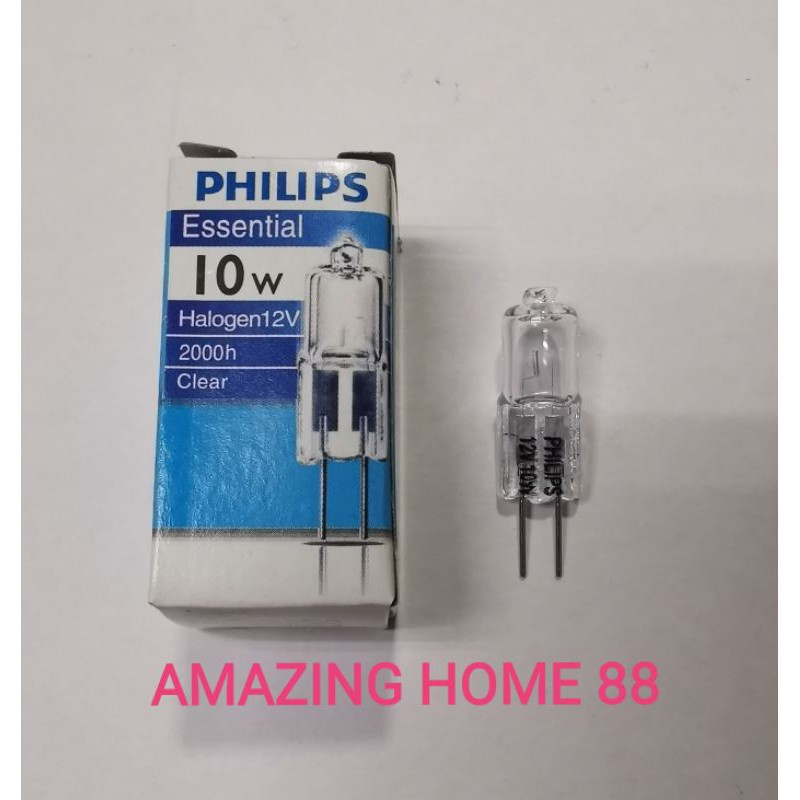 Philips 12v10w/ 20w Rocket Bulb Halogen Bulb 12v 2pin rocket bulb | Shopee Malaysia