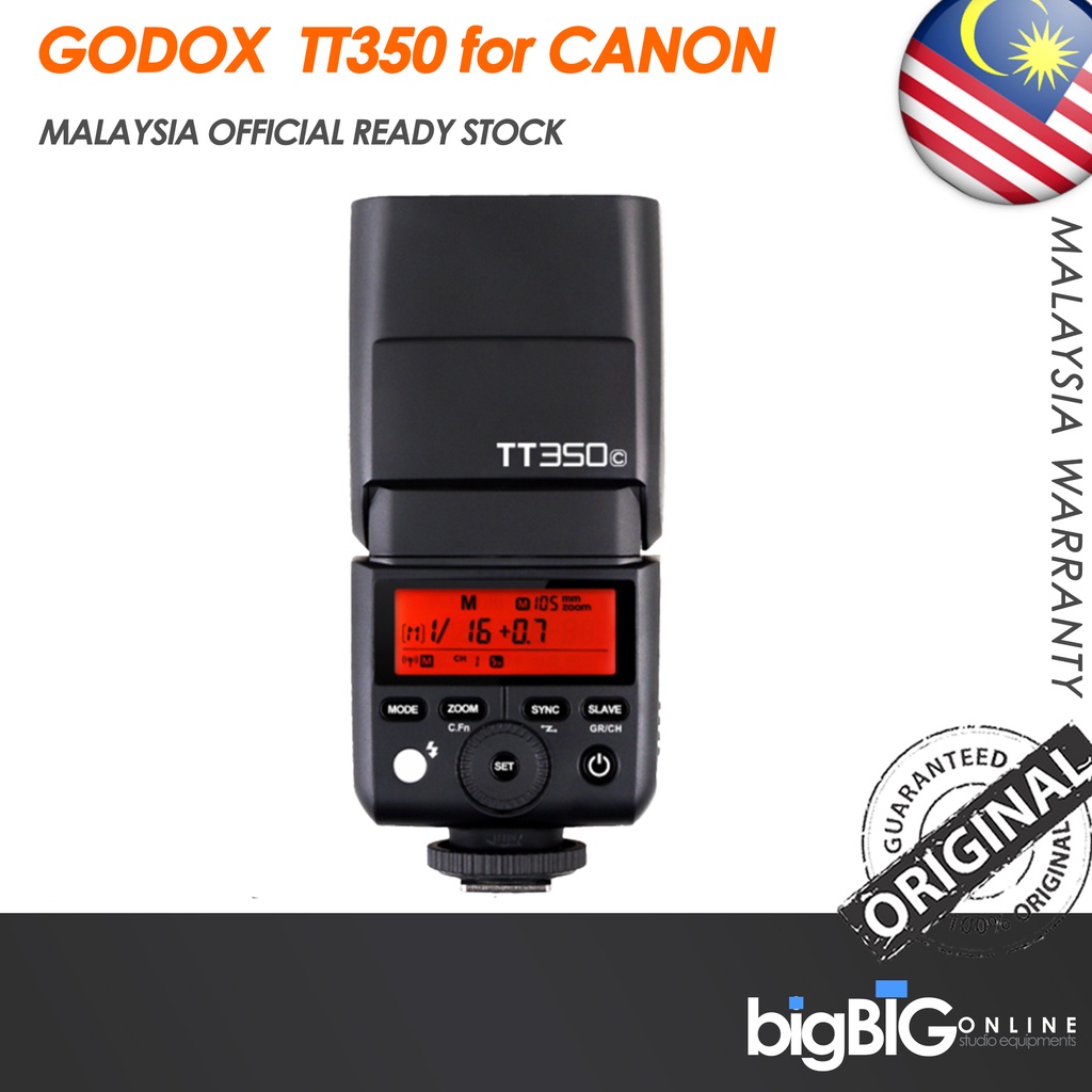 Godox Thinklite TT350 2.4G TTL Flash Speedlite for Nikon Canon Sony ...