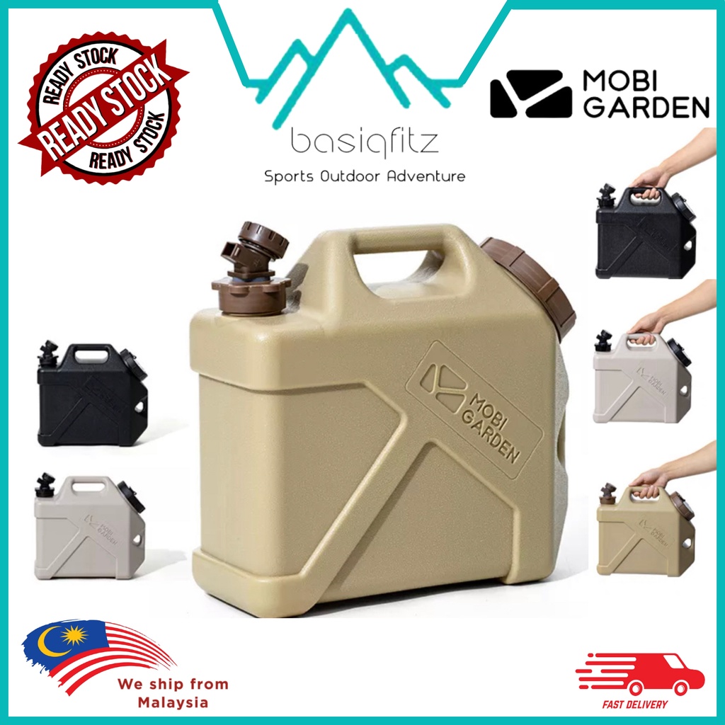10L Mobi Garden Water Container Outdoor Camping Water Tank Storage drinking Water Tangki ...