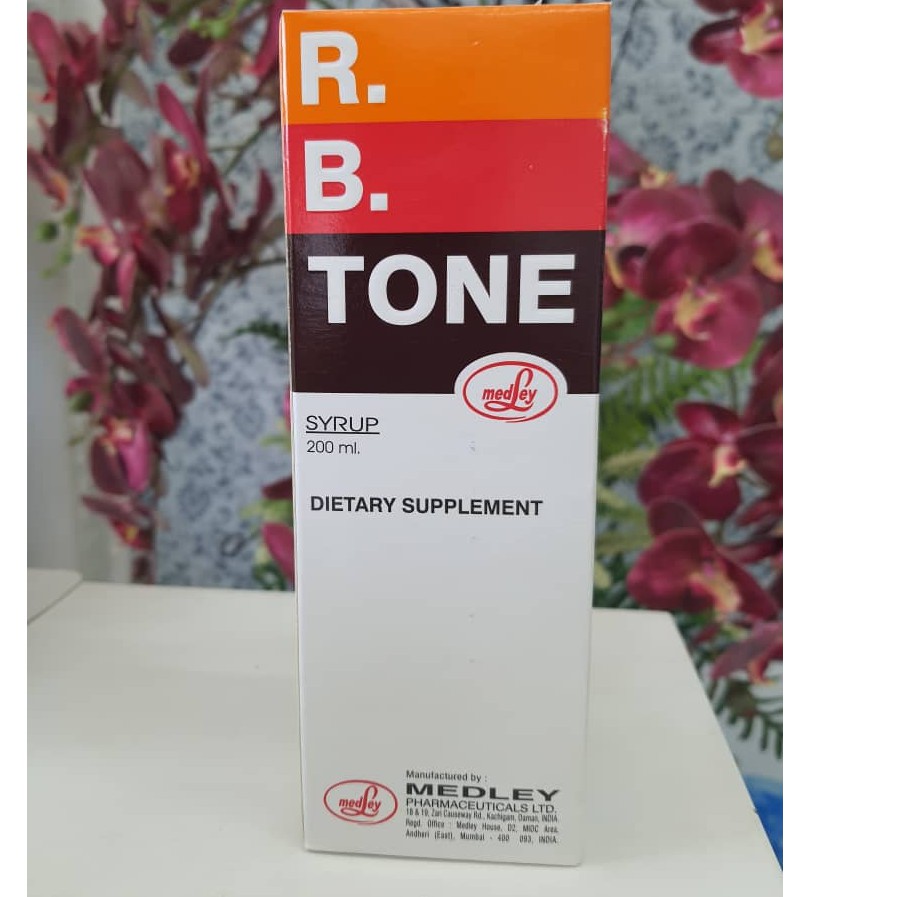 R.B.TONE SYRUP 200ML | Shopee Malaysia