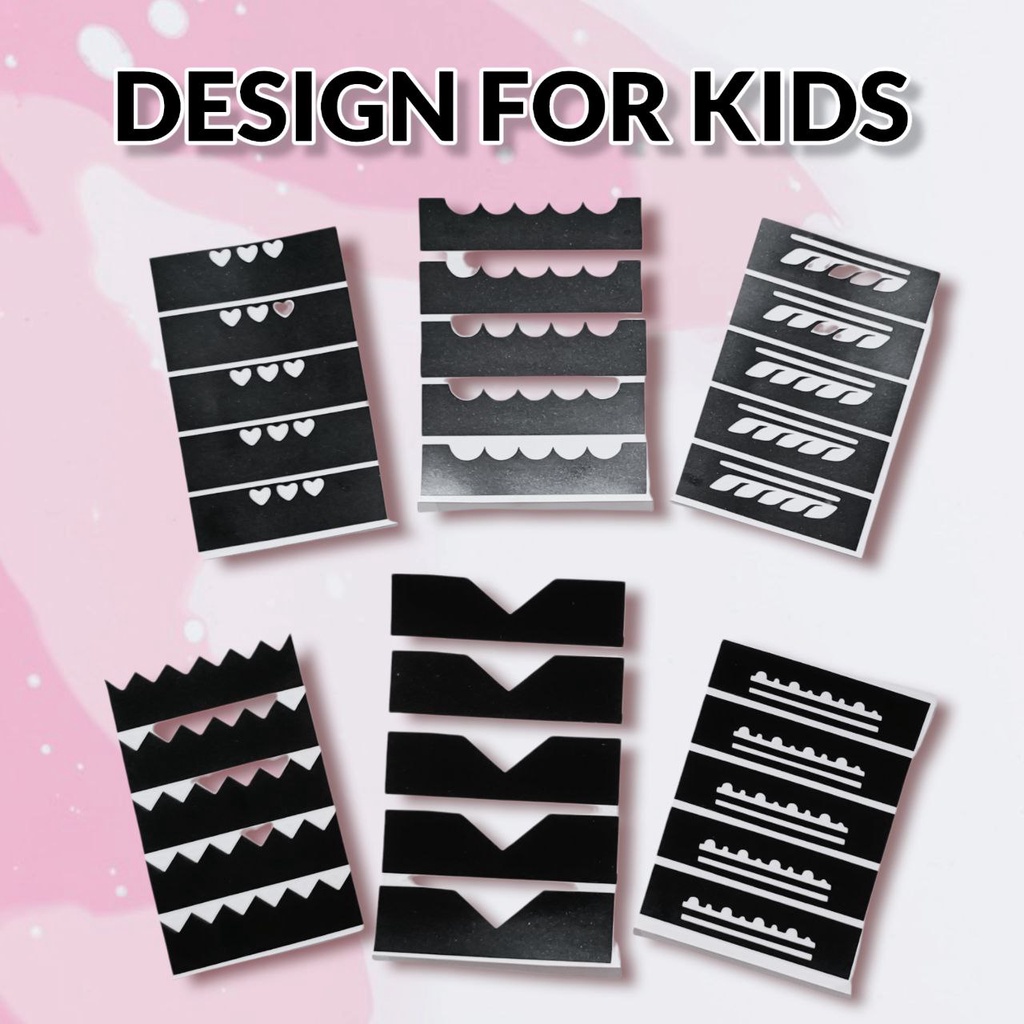 *READYSTOK* STICKER JARI SAIZ KECIL UNTUK INAI CELUP | Shopee Malaysia