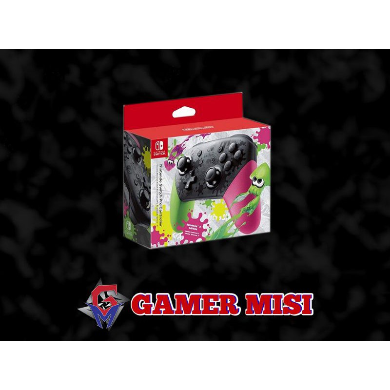 PRO CONTROLLER WIRELESS ORIGINAL SPLATOON (NEW) | Shopee Malaysia