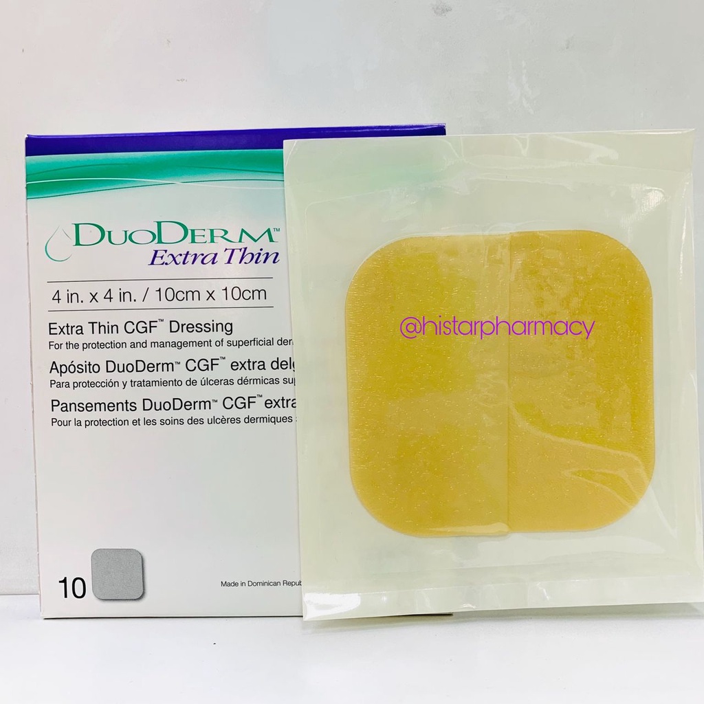 Duoderm EXTRA THIN wound dressing 10cmx10cm (1s) [exp03/28] | Shopee ...