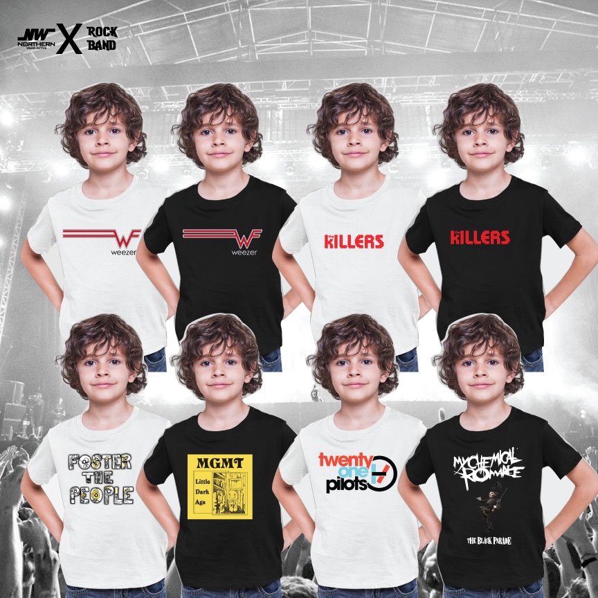 Kids band t shirts store