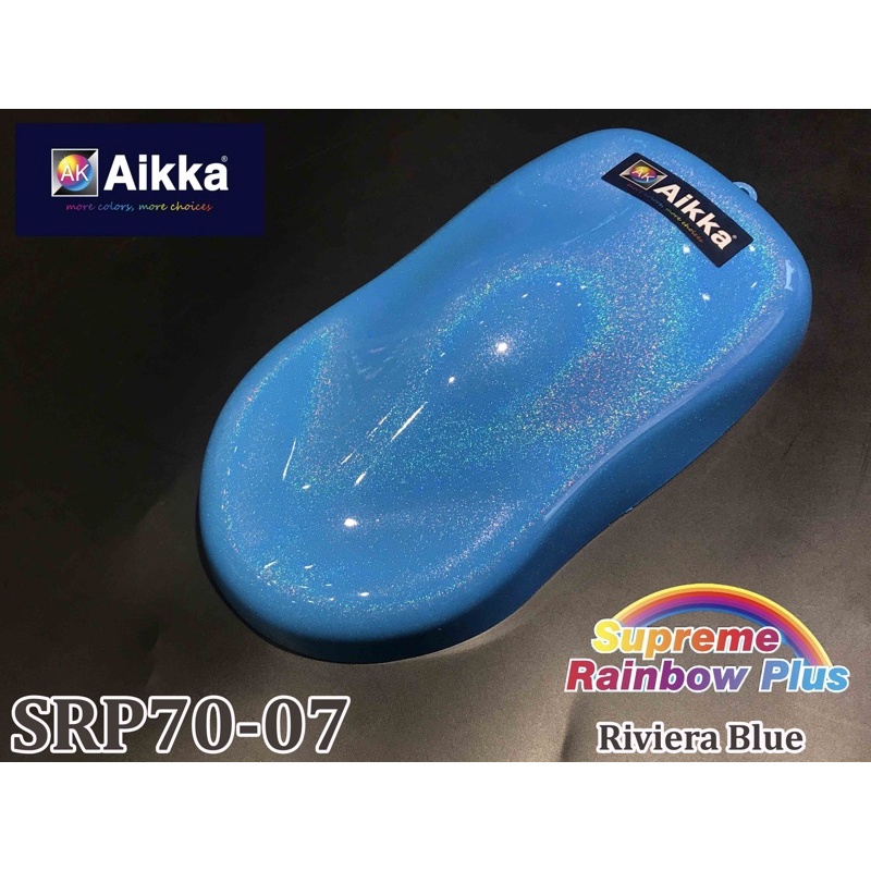 AIKKA SUPREME RAINBOW PLUS SRP70-07 RIVIERA BLUE 2K AUTOMOTIVE PAINT | Shopee Malaysia