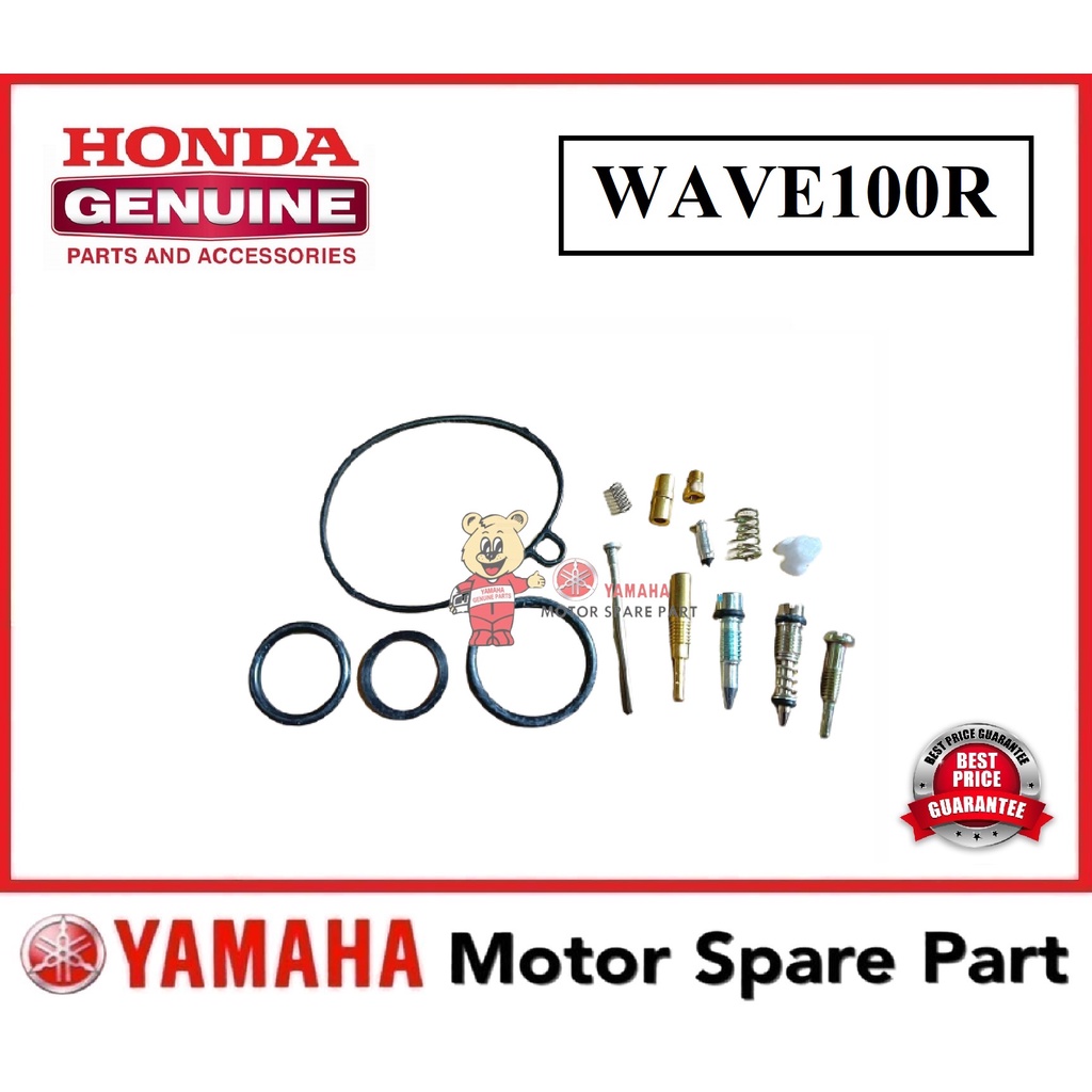 HONDA WAVE100R W100R CARBURETOR REPAIR KIT // CARBURETER KARBURETER ...
