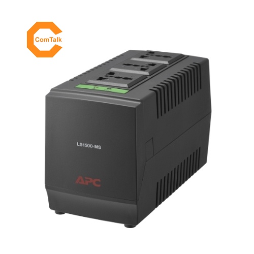 APC Line-R 1500VA Automatic Voltage Regulator LS1500-MS (3 Universal ...