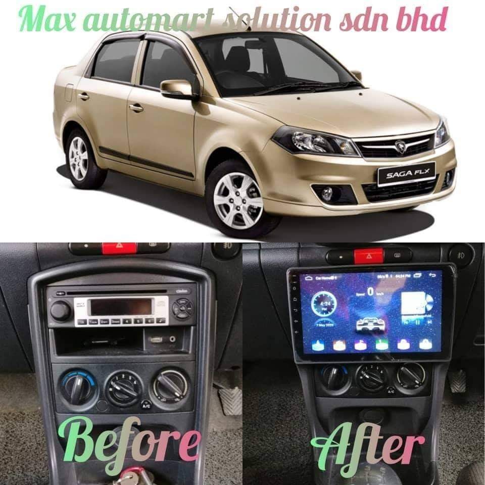 Proton Saga Blm / Flx 2008 -2015 Android 2+32GB 9'' inch Car player ...