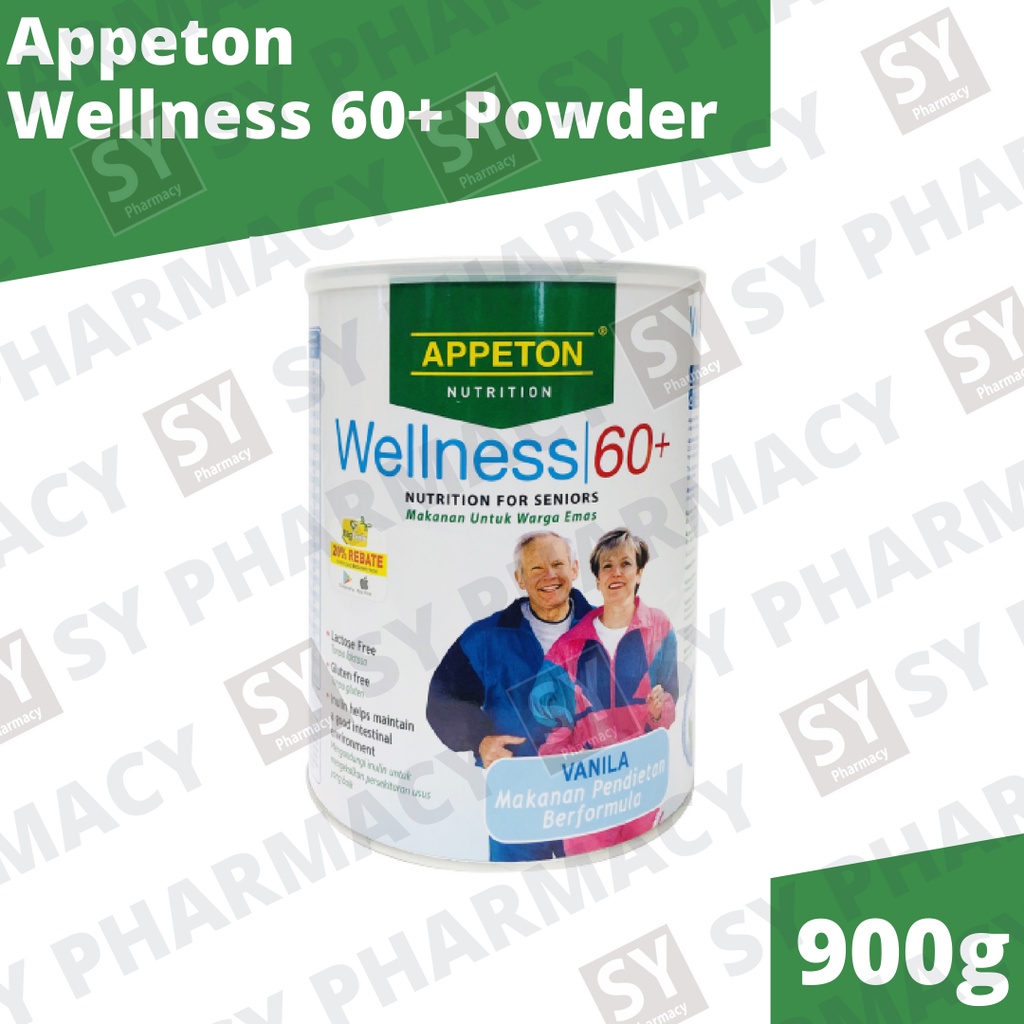 APPETON Wellness 60+ Powder 900g (Exp: 10/2025) | Shopee Malaysia