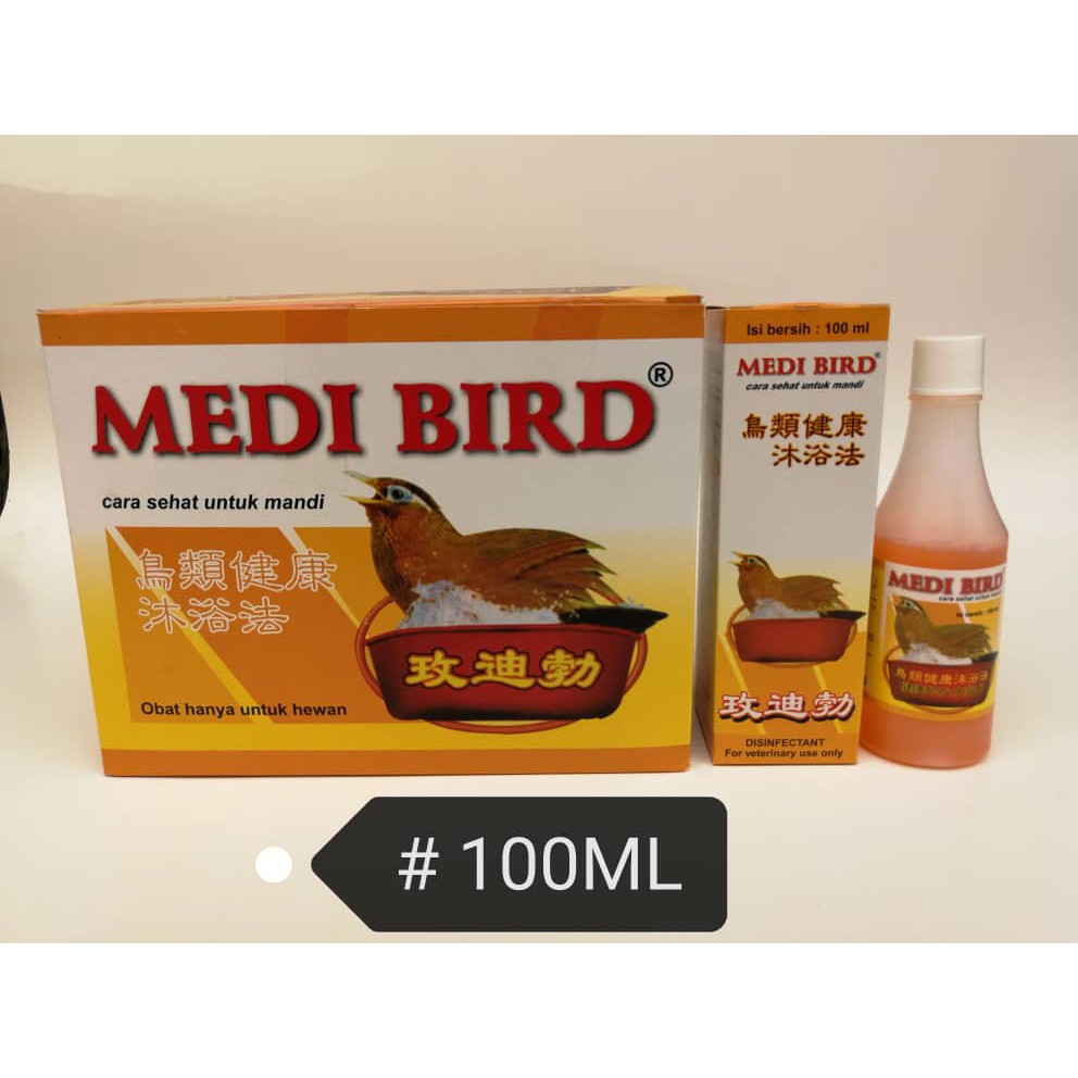 Medi Bird Bath Disinfectant (100ml) | Shopee Malaysia