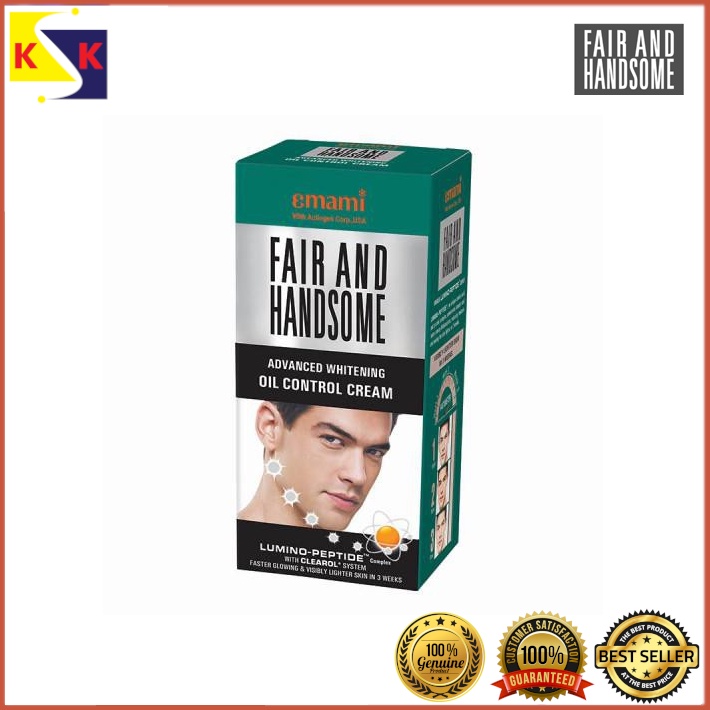 Emami Fair And Handsome Advance Whitening Oil Control Cream (25g / 50g) | Shopee Malaysia