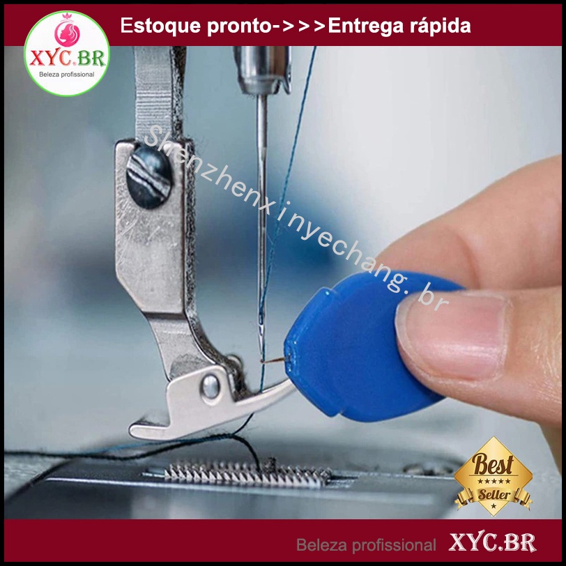 Needle threader Automatic sewing needle insert plastic needle tool ...