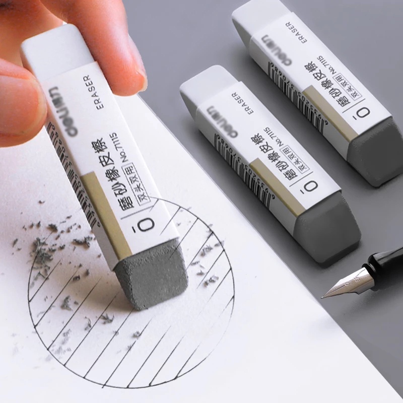 Fountain Pen Frosted Eraser / Student Erasable Leave No Trace Erasers ...
