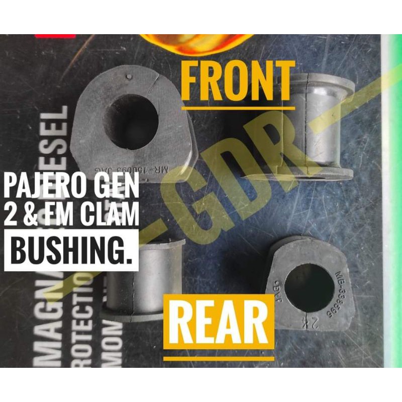 Pajero Clam Bushing for Gen 2 and FM SOLD AS PAIR (2PCS) | Shopee Malaysia