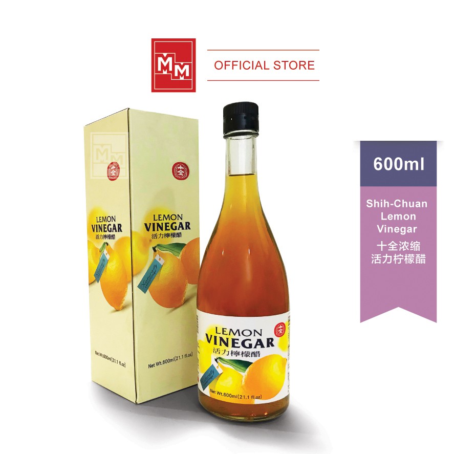 Shih-Chuan Lemon Vinegar (600ml) 十全浓缩活力柠檬醋 | Shopee Malaysia
