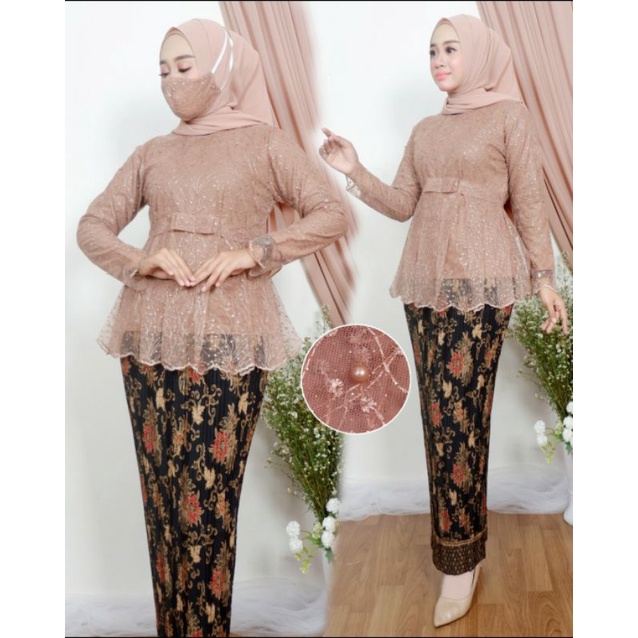 MODERN KEBAYA - GRADUATION KEBAYA - MARSYA PARTY KEBAYA SET - BY ADEL ...