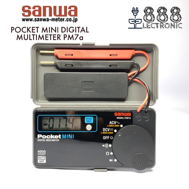 SANWA PM7a DIGITAL POCKET MULTIMETER | Shopee Malaysia