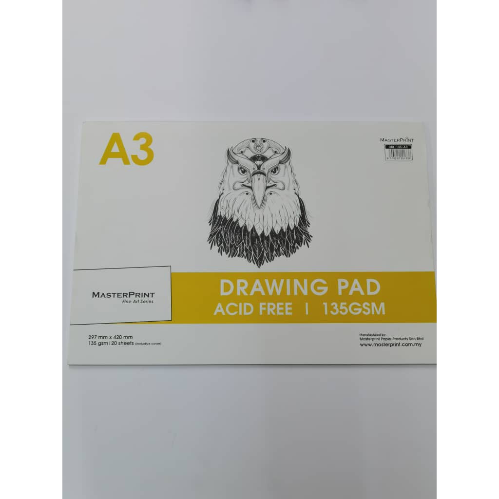 MasterPrint A3 Drawing block 20sheets | Shopee Malaysia