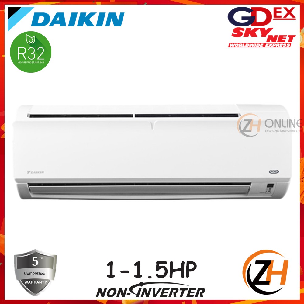 Daikin 1hp 1 5hp Ftn10pv1l Ftn15pv1l Ecoking Ftn P Series Ftn15p