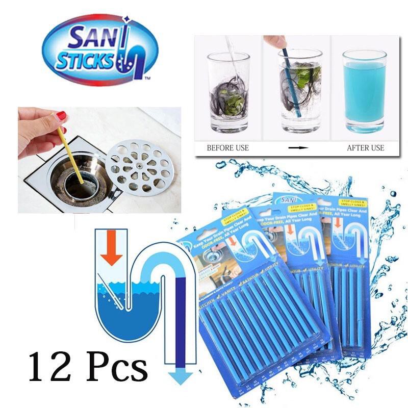 💥READY STOCK💥 Sani Sticks Enzyme Stick Pipe Deodorizer Prevent Clogs ...