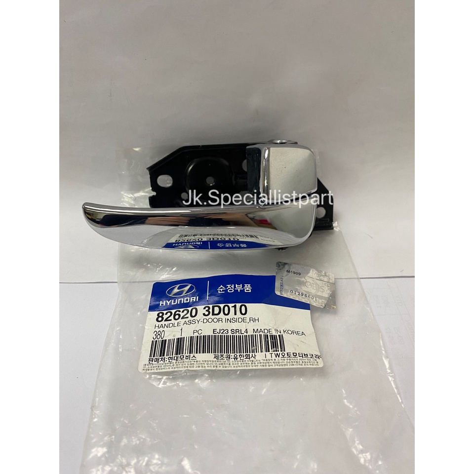 DOOR INNER HANDLE FRONT RIGHT (CHROME) GENUINE PART (ORIGINAL) [ 82620 ...