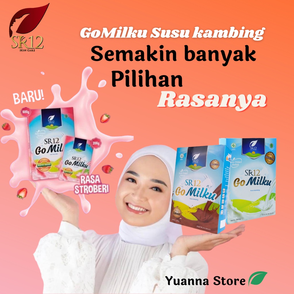 Gomilku Milk SR12 200gr HERBAL || Chocolate Milk || Original Milk ...