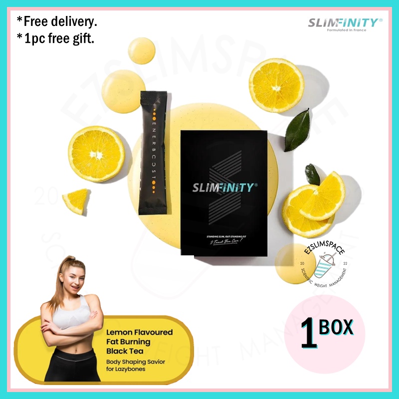 EzSlimSpace Slimfinity Enerboost Fat Burning Black Tea 10gx15sachet ...