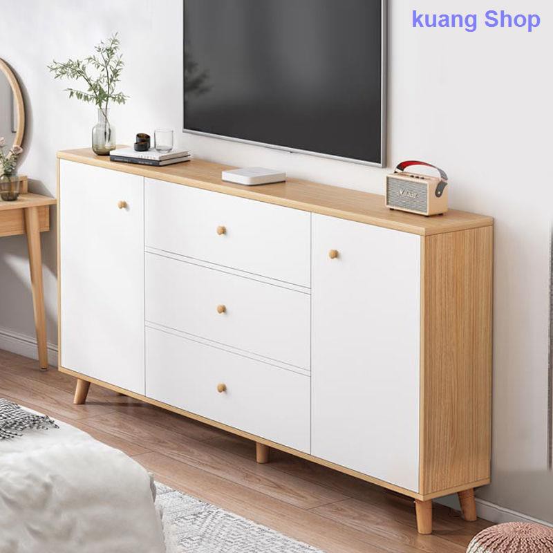 Nordic ultra-thin narrow TV cabinet living room bedroom home small ...