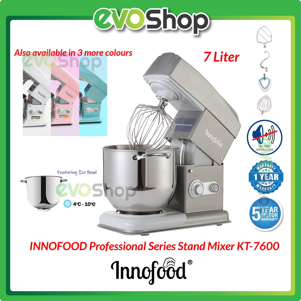 INNOFOOD Professional Series Heavy Duty Stand Mixer 7.0 Liter B7 KT ...