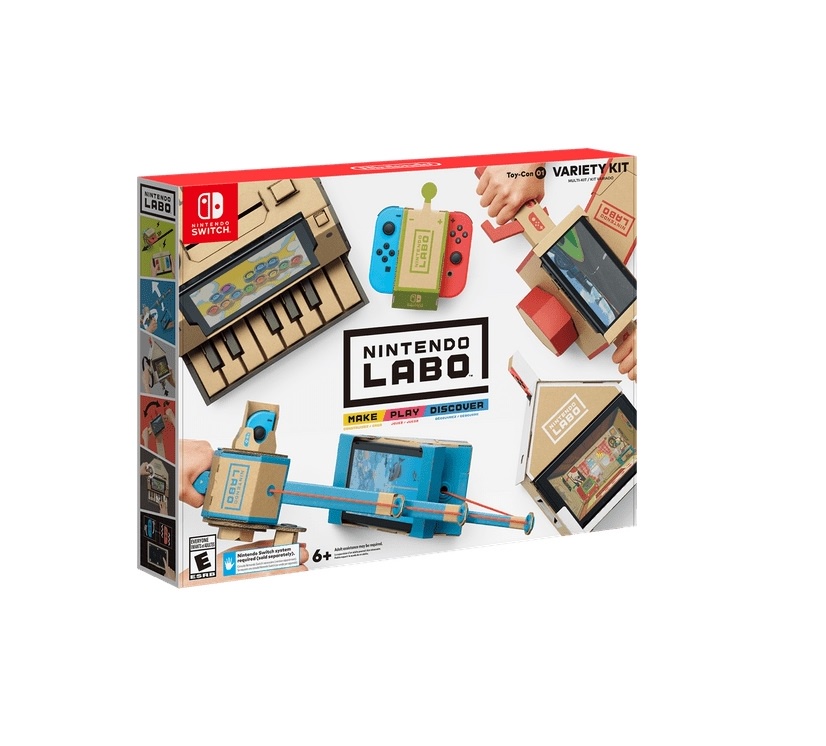 Nintendo Switch Labo Variety Kit - Toy-Con 01/ Nintendo Switch Labo ...