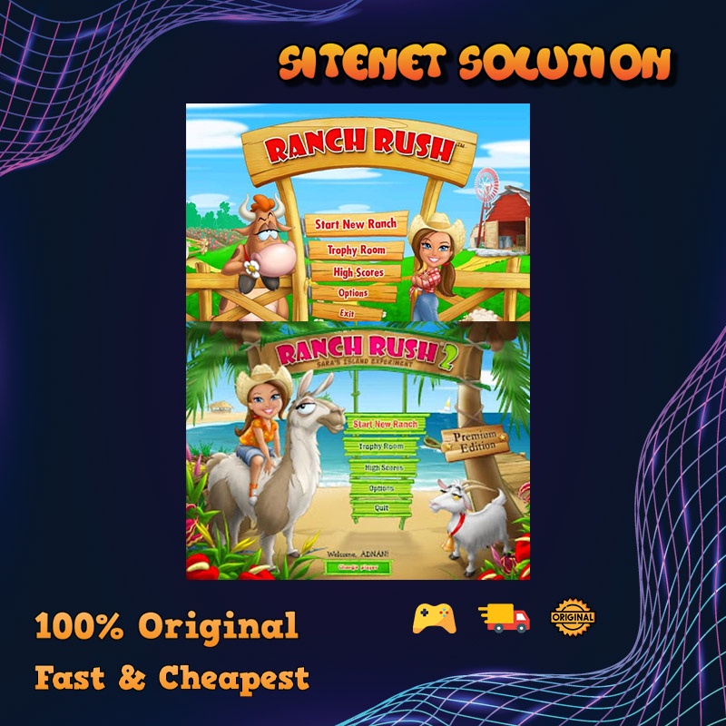 Ranch Rush 1 & 2 Bundle [PC Digital Download][Offline] | Shopee Malaysia
