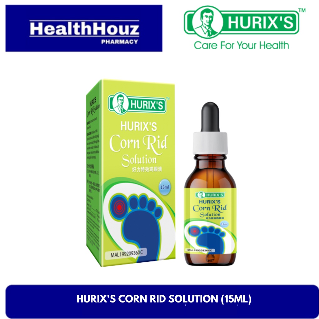 HURIX'S Corn Rid Solution (15ml) | Shopee Malaysia