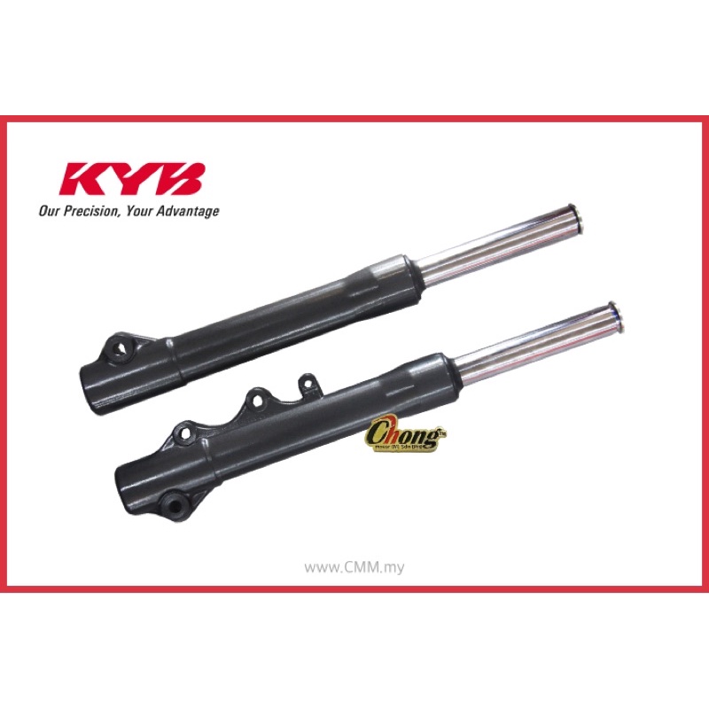 Yamaha Y125Z 125Z Front Fork Set (Bulat) Damper Fork Set (5BU) Original ...